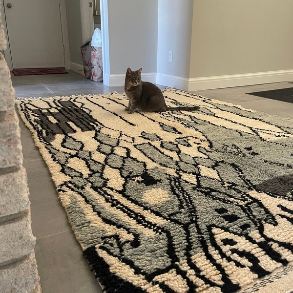 Moroccan Rug, Berber Rug, 6x9 FT, Colorful Area Rug. - Etsy