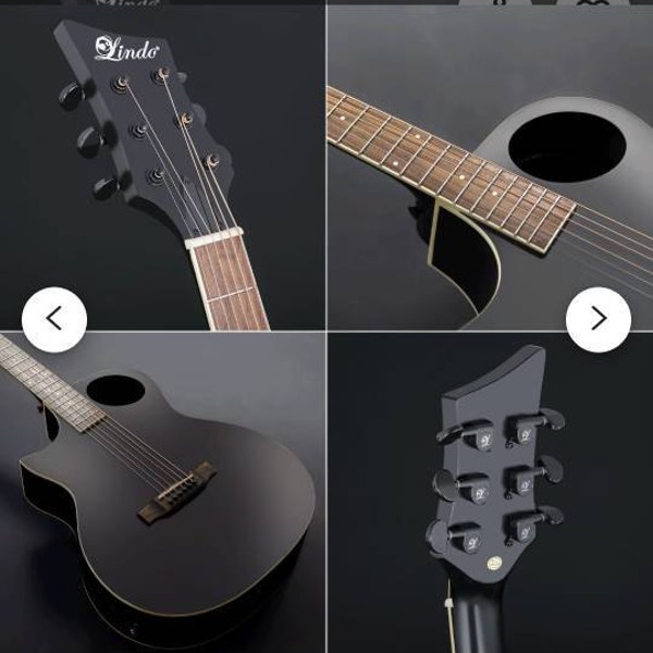 Lindo Koya Electric Guitar | Composite Neck | Luminlays | Five Elements ...