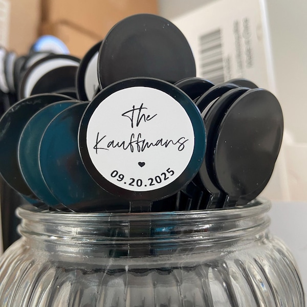 Custom Stir Stick Stickers for Cocktail Drink Stirrers | Personalized ...