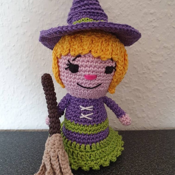 Halloween Witch Amigurumi Crochet Pattern / Amigurumi Doll Crochet ...