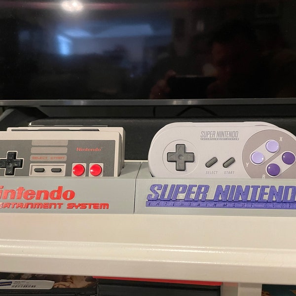 Nintendo Switch NES NES30 8bitdo Controller Holder - Etsy