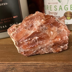 Raw Red Calcite Rough Red Calcite Raw Red Calcite Stone Healing ...