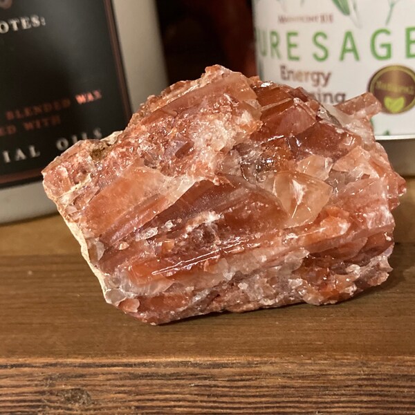 Raw Red Calcite - Rough Red Calcite - Raw Red Calcite Stone - Crystals ...