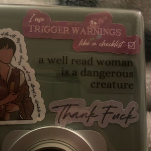Holographic Magnetic Smut Spicy Reader Bookmark Matching Sticker ...