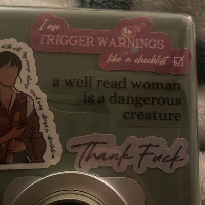 Holographic Magnetic Smut Spicy Reader Bookmark Matching Sticker ...