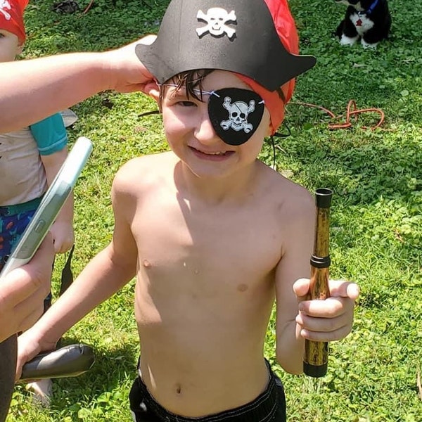 PARTY PACK Mermaid Tiara/crown and Pirate Hat Party Favors (mix & Match ...