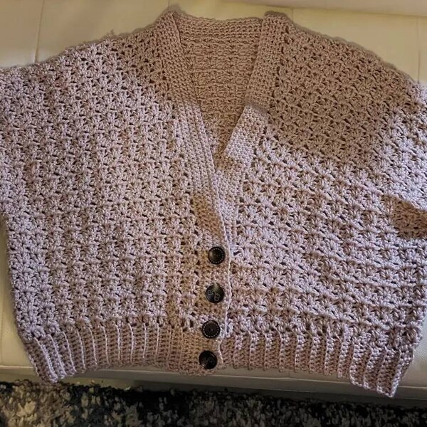 Crochet Pattern-addison Crochet Cardigan Pattern Pdf-women Crochet ...