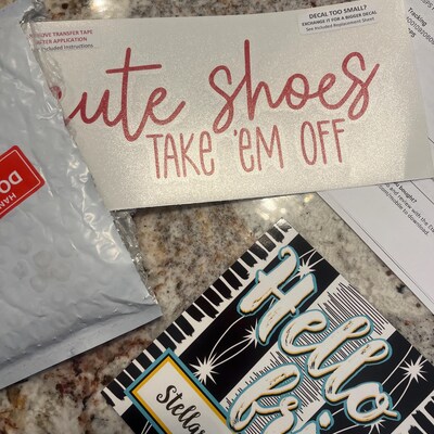 Scrolling Welcome Vinyl Decal Welcome Vinyl Sticker Welcome Door Decal ...