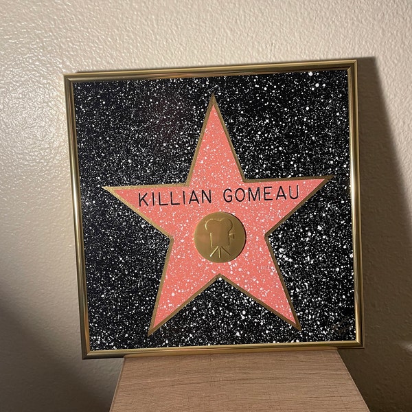 Personalized Hollywood Walk of Fame Star, Hand-painted by the SAME ...