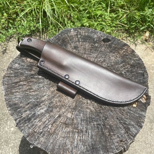 Handmade ESEE 6 Nordic Pouch Leather Sheath With Fire Steel - Etsy