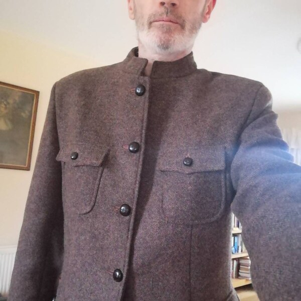 Celtic Tweed |women's Green Herringbone Tweed Waistcoat | Wool Vest ...