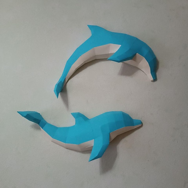 Papercraft Number ”3” | SVG, PDF, DXF Files for Cutting Machines | Diy ...