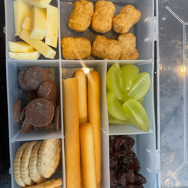 Personalised Travel Snacks Box | FOOD SAFE | Plane Snacks | Road Trip ...