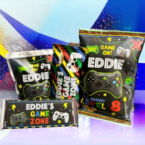 Video Game Activity and Coloring Pages, Personalized, Video Game Party ...