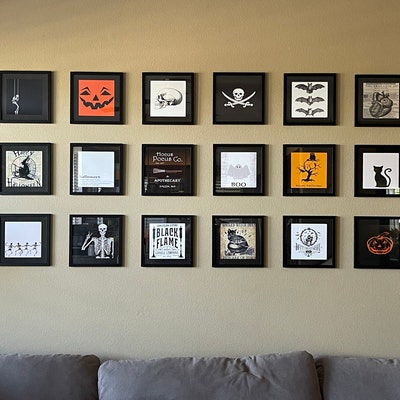 Halloween Art Mega Bundle Set Set of 24 PRINTABLES - Etsy