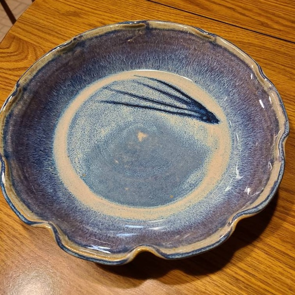 Handmade Pottery | Large Pie Plate (9 Colors) - Etsy
