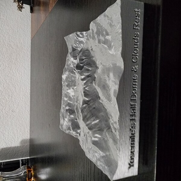 Mount Baker 3D Model Mountain Gift for Hikers, Skiers Desk Accessory - Etsy