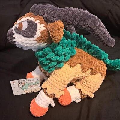 PATTERN ONLY Phantom Crochet Plush Pattern Instructions PDF Digital ...