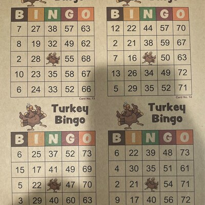 Editable Bingo Pattern Program Flyer Easily Create Your Own 6 - Etsy