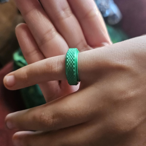 Custom Fidget Ring Spinner Rings Custom Pattern, Color Stim Ring for ...