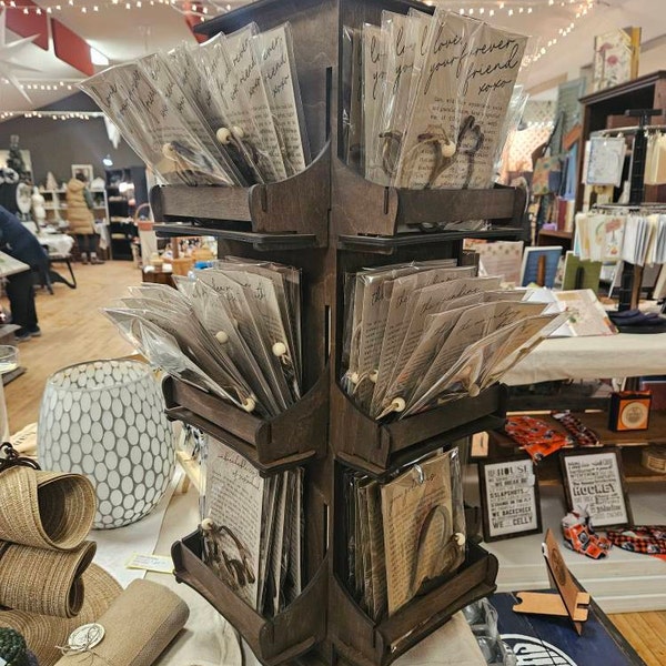 Laser Cut Files Rotating Craft Show Display Stand SVG, Craft Fair ...