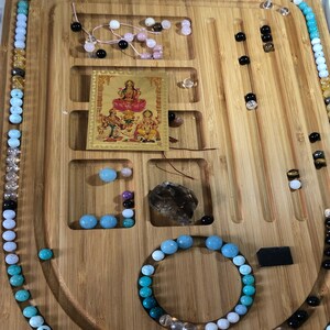 Wooden Malaboard / Beading Board for Necklaces Yoga Malas - Etsy