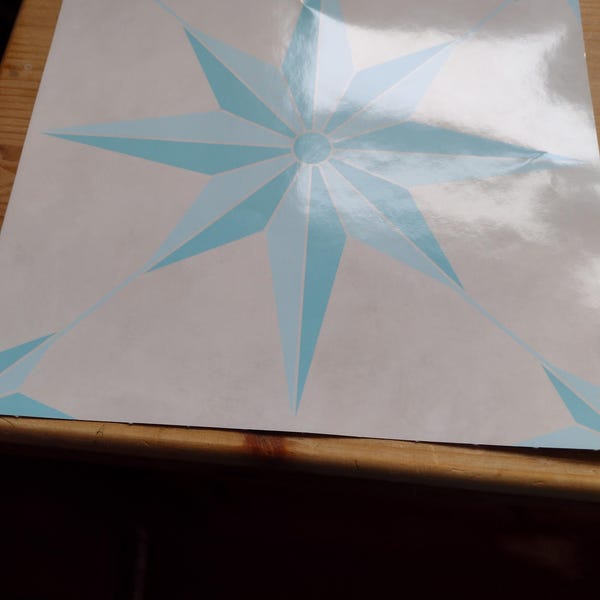 Slate Effect Tile Stickers Grey Tiles Removable Tile Decals Peel and ...