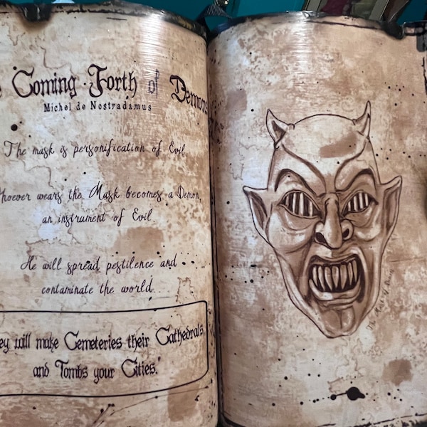Demons Book Decor - Etsy