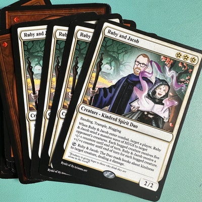 10x Custom MTG Card 2.5x3.5 Magic the Gathering Art - Etsy