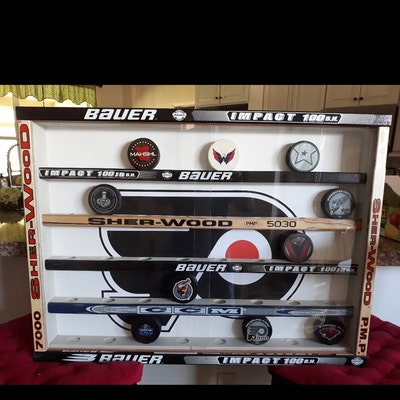 Hockey Puck Display holds 64 Pucks - Etsy
