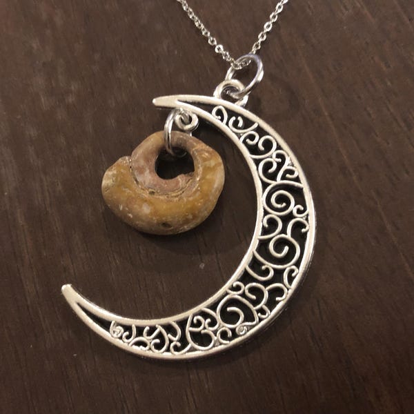 Hag Stone Talisman, Protection Amulet, Hag Stone, Holey Stone, Pagan ...
