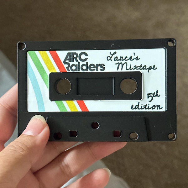 Arc Raiders Cassette Mixtape Prop (lance's Mixtape 5th Edition) - Etsy
