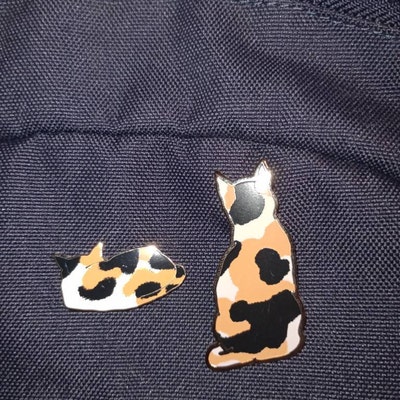 Calico Cat Enamel Pin, Cat Lover Gift, Cute Enamel Pin - Etsy