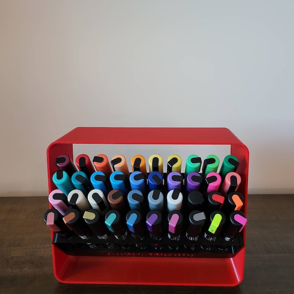 Marker Organizer for POSCA Paint Pens • 1M, 3M, 5M • Personalized Paint ...