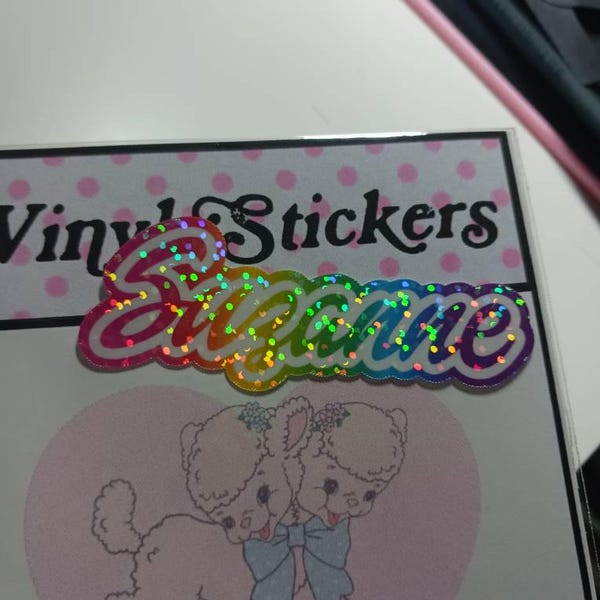 Y2k Windows Error Pop up Sticker, Vaporwave Holographic Decal, Trapped ...