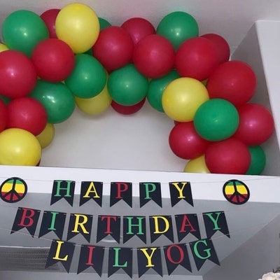 One Love Birthday Party Decorations , One Love Decorations , First ...