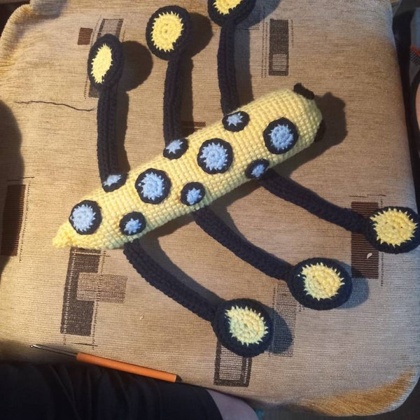 Subnautica Hoverfish Crochet Pattern / Amigurumi / Fish / Game / Ocean ...