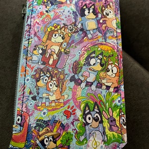 Set of Two Bluey Inspired Fan Made Backpack Charms. Grannie Janet and ...