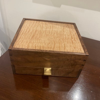 Walnut and Wenge Jewelry Box - Etsy