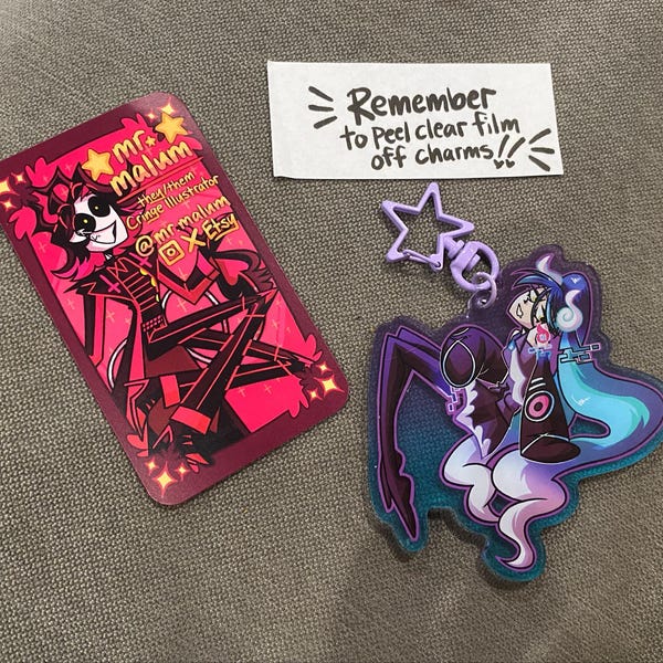 PREORDER | Hazbin Hotel Vox Acrylic Standee - Etsy