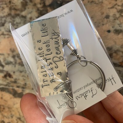 Marine Mom Custom Necklace, Hand Stamped Marine Corp Key Chain, US ...