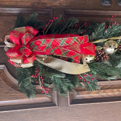 Peacock Tree Topper, Six 48 Inch Streamers, Extra Large Peacock Bow ...