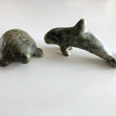 NEW Polar Bear Alabaster Soapstone Carving and Whittling DIY Arts Craft ...