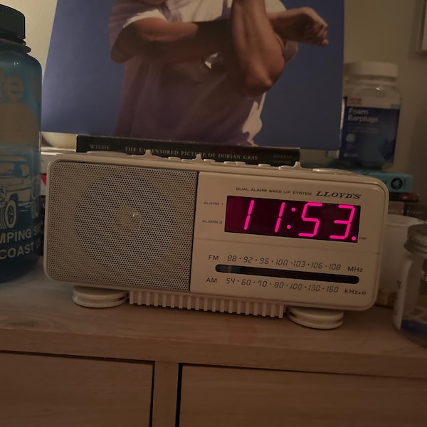 Vintage 80's Kmart Corporation Digital Woodgrain Alarm Clock - Etsy