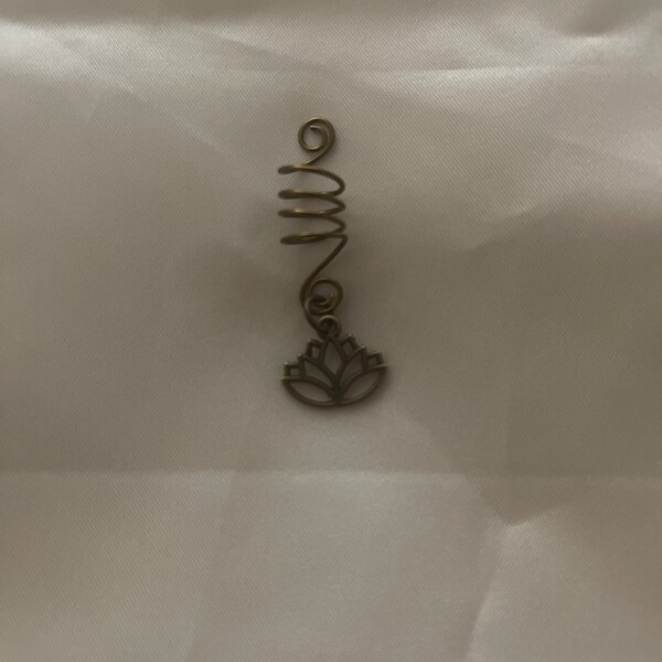 Loc Jewelry Silver Stars Set of 3 Dread/braid Charms Dreadlock Coils ...