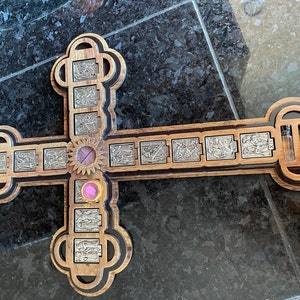 Bahai Greatest Name Symbol Ceramic 15 Cm With Stand Made in Haifa ...