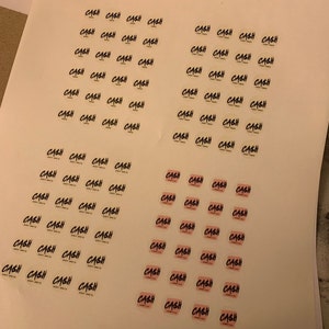 Tiny Labels, Lipstick Labels, Cosmetic Labels, Tiny Labels, Small ...