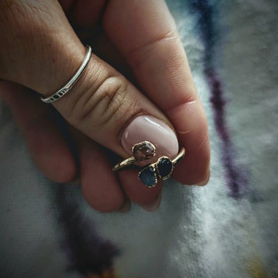 Chunky Rings / Statement Ring / Power Ring / Circle Ring / Oval Ring ...