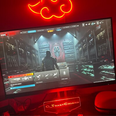 Strategy Shooter Game Inspired Backlit LED W/ Custom Gamertag Character ...