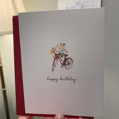 Cocktail Grid Birthday Card Minimal Cocktail Birthday Card - Etsy